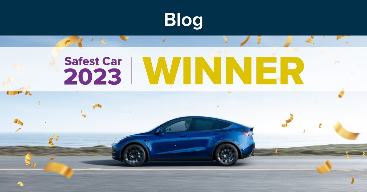 Tesla Model Y is awarded the safest car of 2023 - Agility Fleet